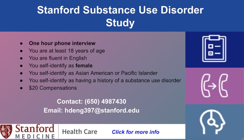 Substance Use Disorder Research Study